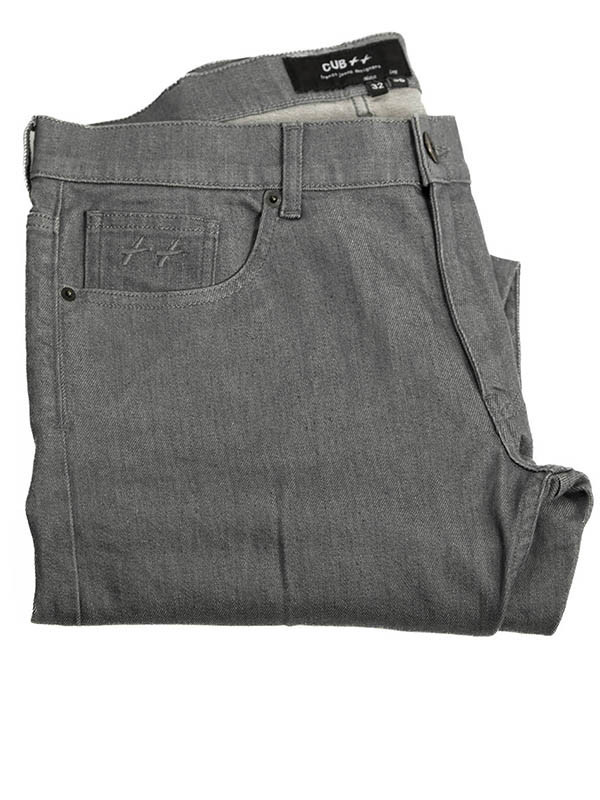Jean denim gris pour homme grand | CUBjeans expert en ligne L38